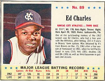 The day Ed Charles made like Jackie Robinson – Mark Simon